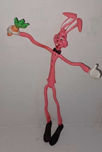 Vintage Bendable Bunny Rabbit Poseable Toy EASTER UNLIMITED HONG KONG ...