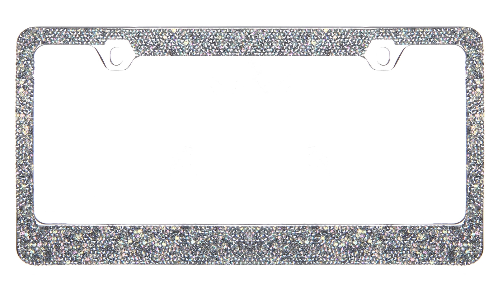 Rocking Bling Crystal Diamond Rhinestone License Plate Frame AB ...