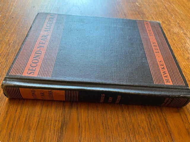 Second year Algebra, by Hawkes, Luby & Touton, Hardcover | eBay