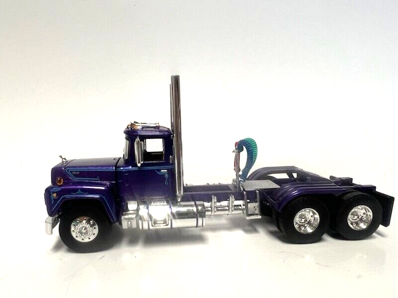 DCP FIRST GEAR 1/64 SCALE R MODEL MACK DAY CAB, PURPLE | eBay
