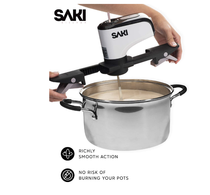 Saki Adjustable Speed Automatic Electric Hands Free Cooking Pot Stirrer ...