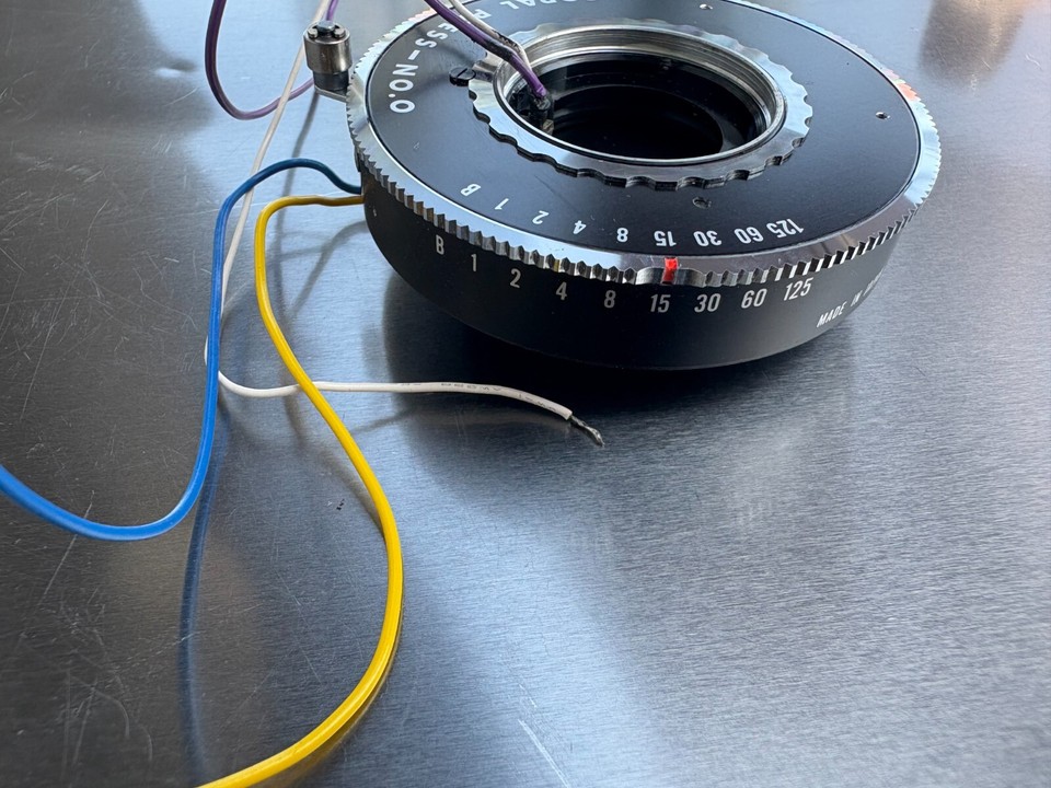 Almost Unused Copal Shutter Press No.0 for Large Format Lens From JAPAN ...