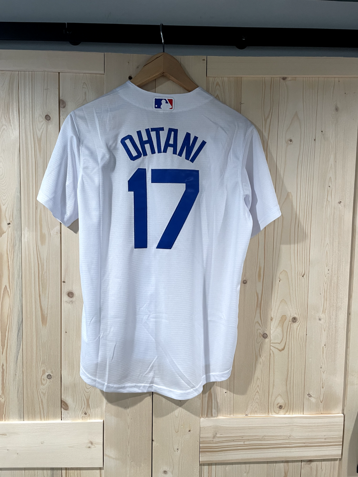 Dodgers Shohei Ohtani White Home Jersey - Youth XL - NWT | eBay