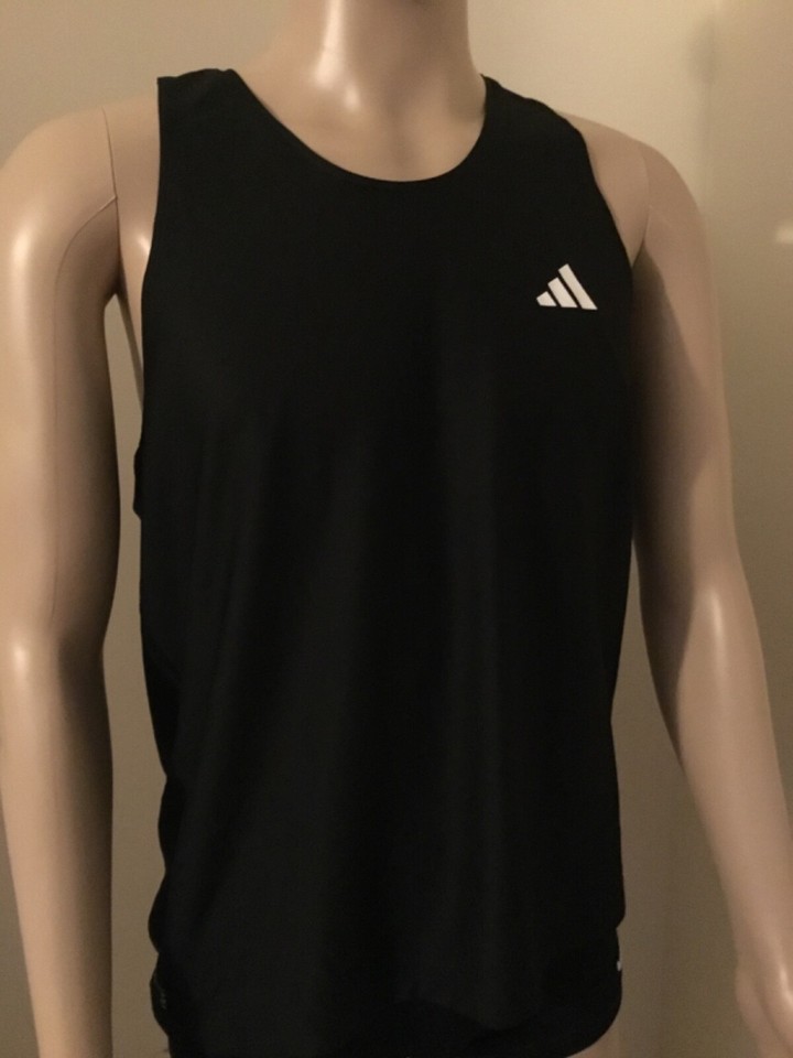 ADIDAS RUNNING OWN THE RUN Singlet Racing TANK TOP AEROREADY IN1499 ...