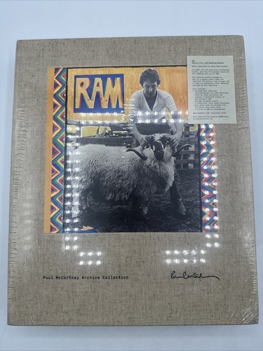 Paul McCartney RAM Archive Collection Sealed 4 CD DVD Numbered Edition ...
