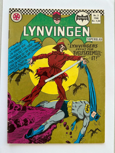 Batman #189, FN, 1968, rare Norwegian edition | eBay