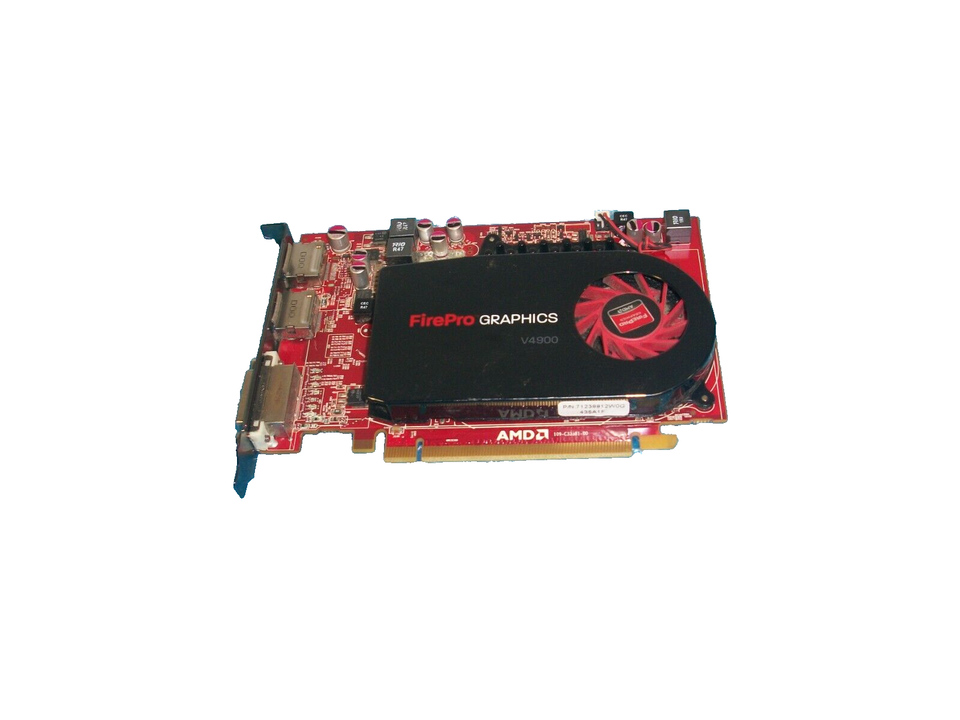 DELL AMD FirePro V4900 GDDR5 DVI Display Port Graphics Card 0C8MR2 ...