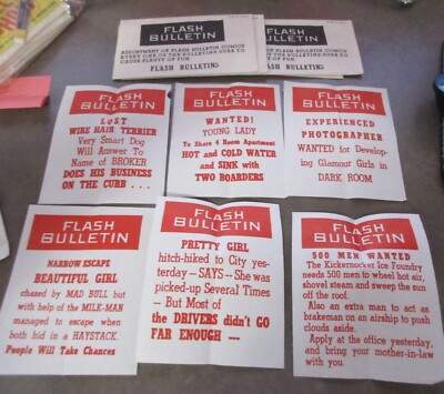 12 Envelopes Flash Bulletin Adult Comics - Japan - 72 Total | eBay