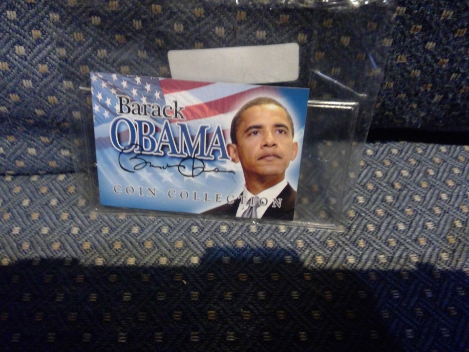 Barack Obama Gold Plated Coins 2008 sealed | eBay