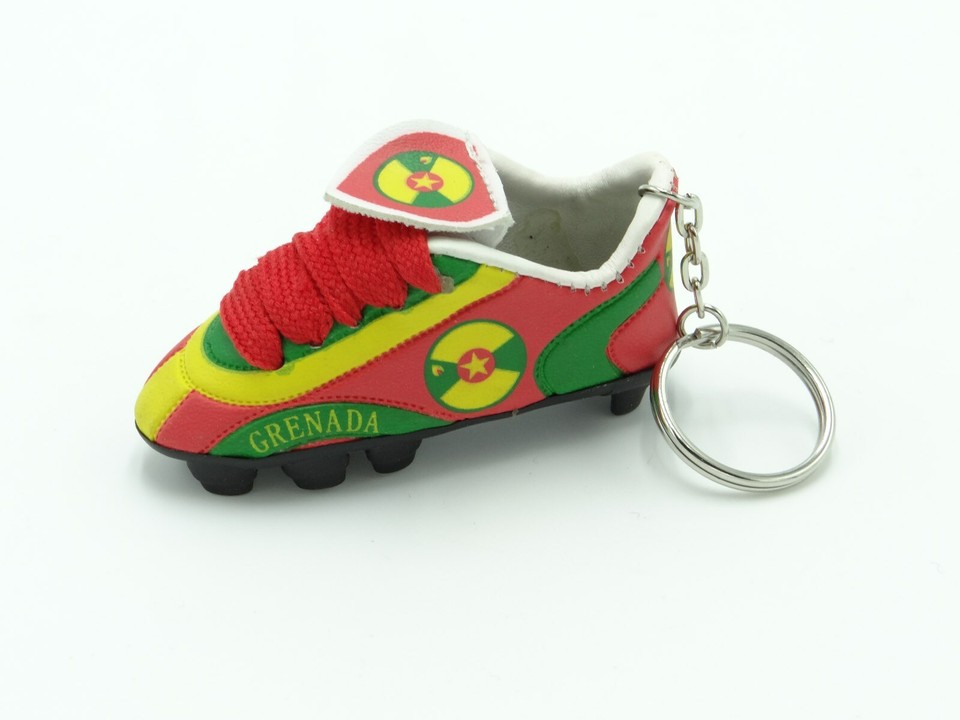 High Quality Country Flag Mini Soccer Shoe Cleats Boots Keychain Key ...