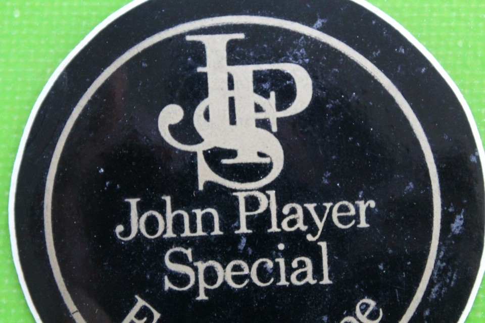 JPS John Player Special Formula One Gold Logo Z35A Vintage ...