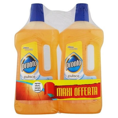 PRONTO Legno Pulito classic - Liquid detergent for wooden floors 2 x ...