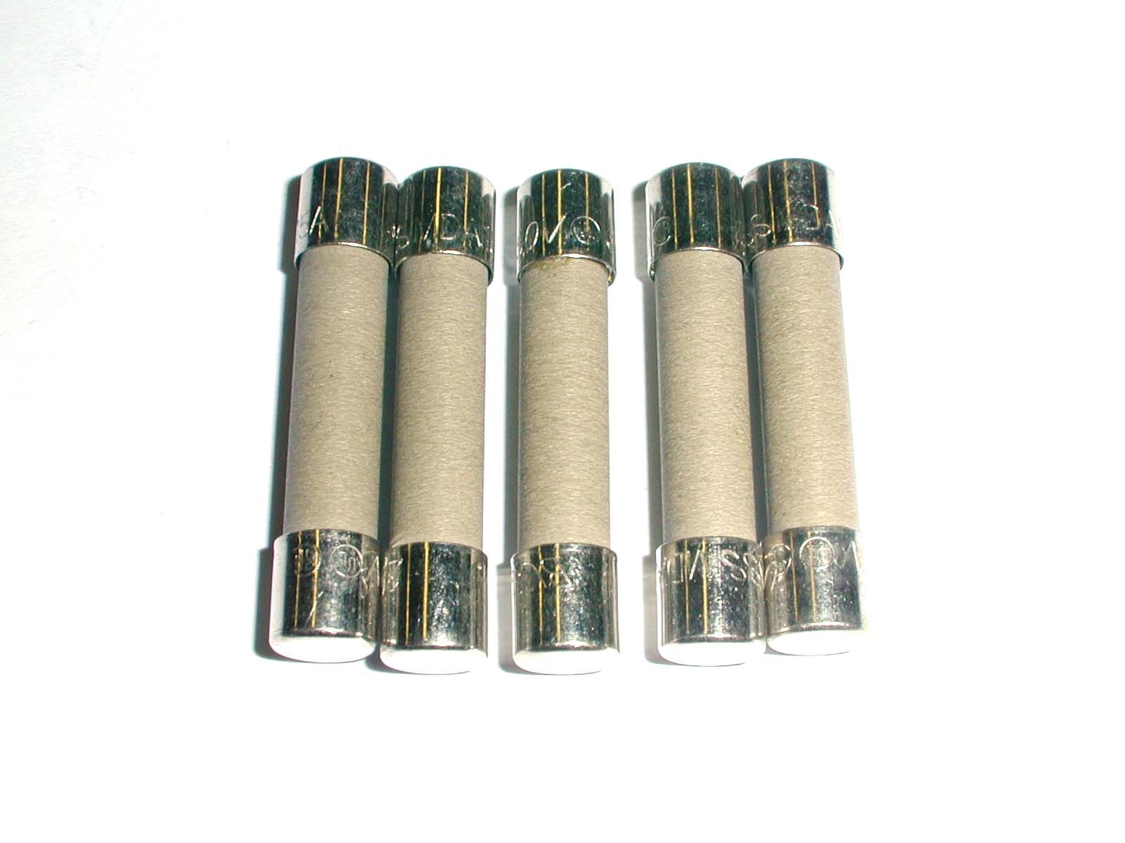 MDA-15 Bussmann Fuse 15 Amp 250 Volt 3AB SLO Time Delay Ceramic Tube (5 ...