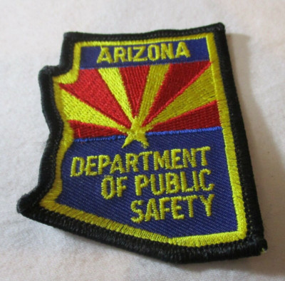 Arizona Department of Safety Shoulder Patch / DMV Police | eBay