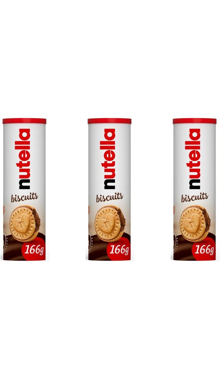 Nutella Tube Biscuits - 166gr (473293) for sale online | eBay