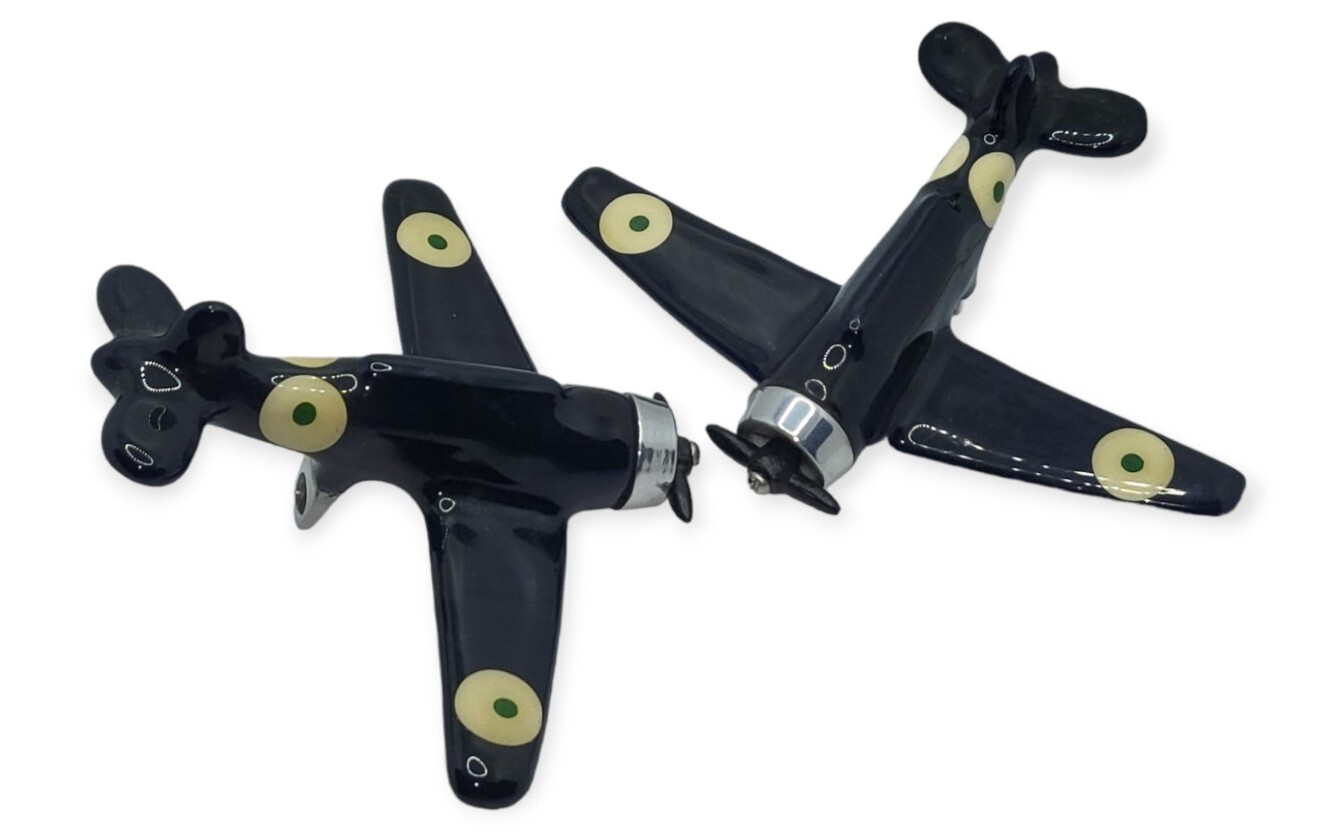 Royal Airforce Spitfire Ceramic Airplane Wall Sculptures - 2 Pieces | eBay