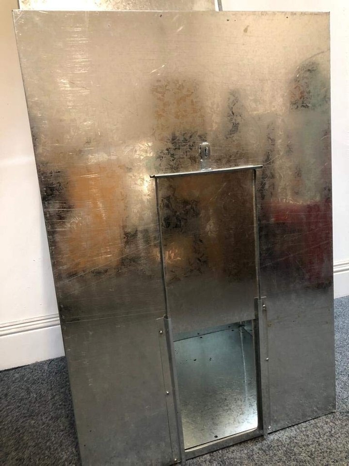 Galvanised Steel Metal Coal Bunker Heavy Duty Coal Fuel Storage 125KG ...