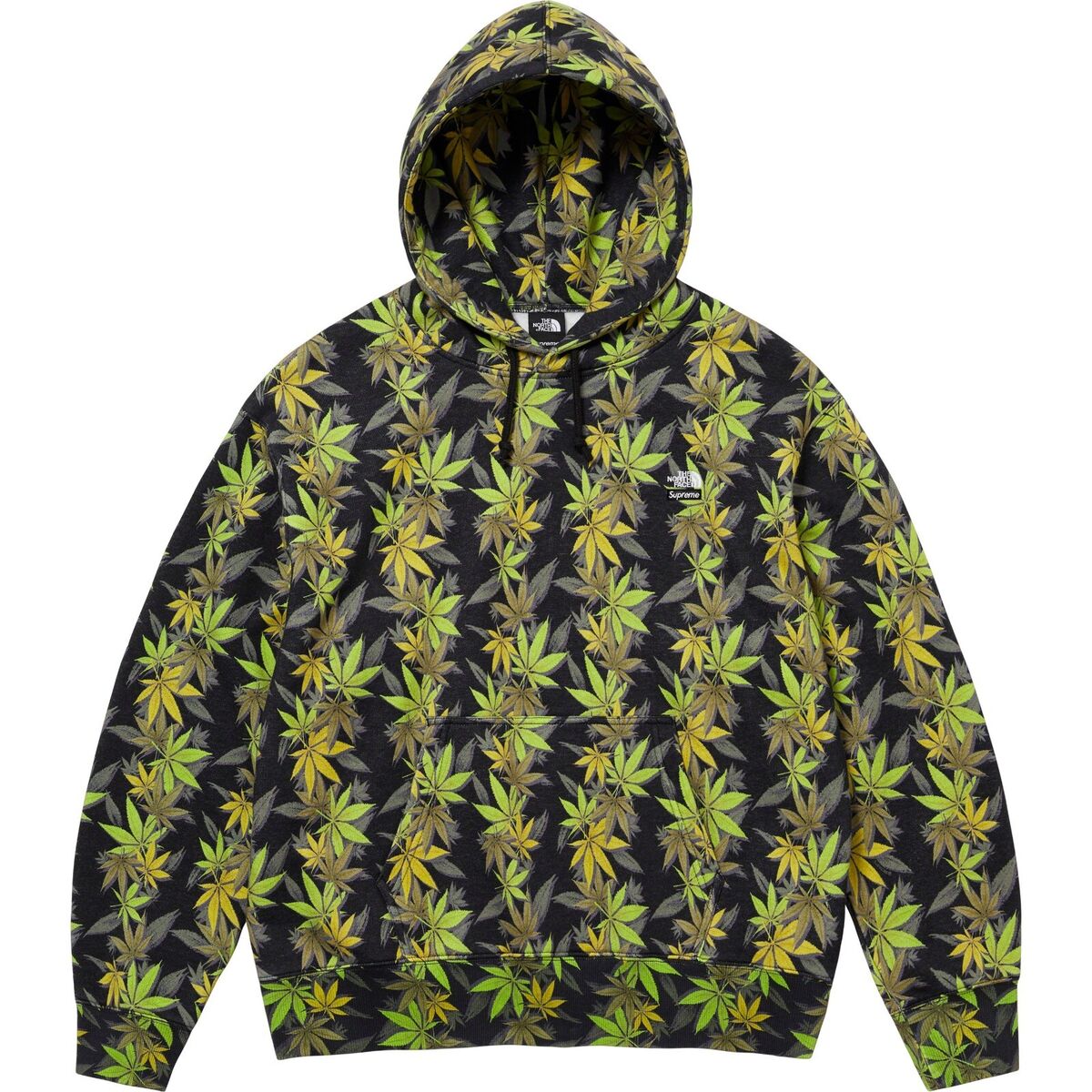 Supreme The North Face Leaf Hooded Sweatshirt 2colors Size S Supreme The North Face Leaf Hooded Sweatshirt 2colors Size S