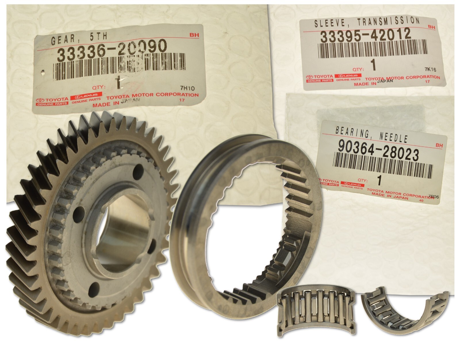 5th Gear Repair Kit 33336-20090 OE for Toyota Avensis Corolla 2.0d ...