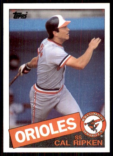 1985 Topps. Cal Ripken A Baseball Cards #30 | eBay