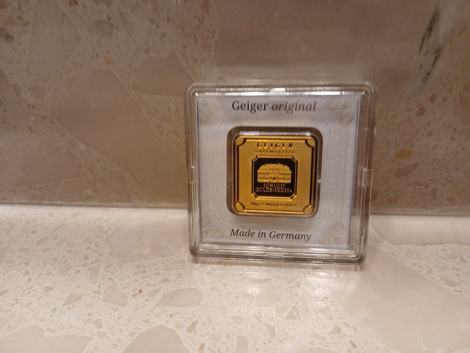 10 Gram Geiger Gold Edelmetalle Square Bar | eBay