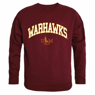 ULM University of Louisiana Monroe Campus Sweatshirt Sweater Maroon | eBay