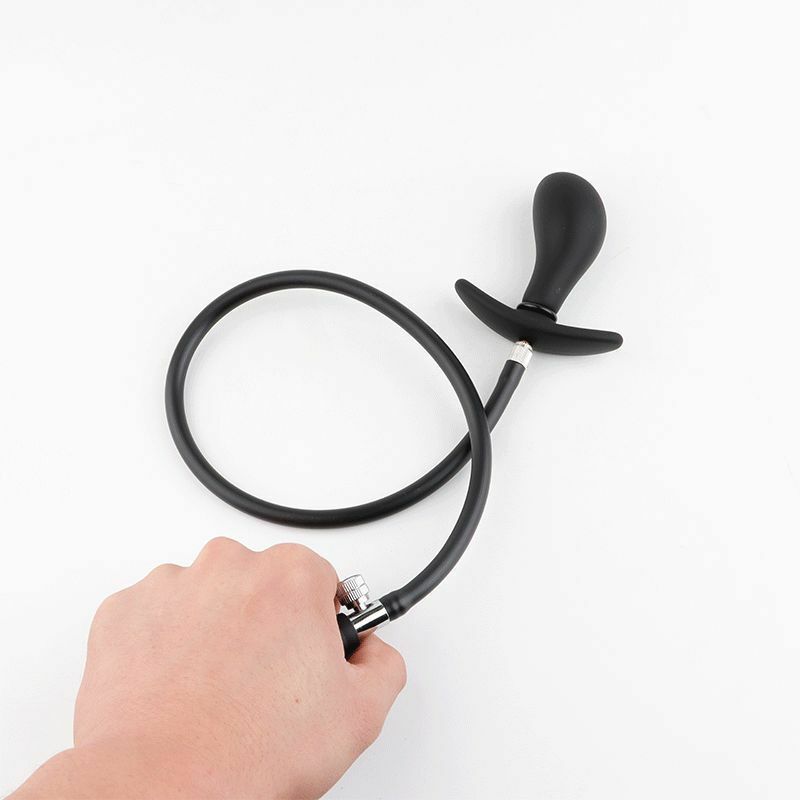 Silicone Harness Inflatable Bondage Gag Bite Ball Mouth Plug Balloon ...