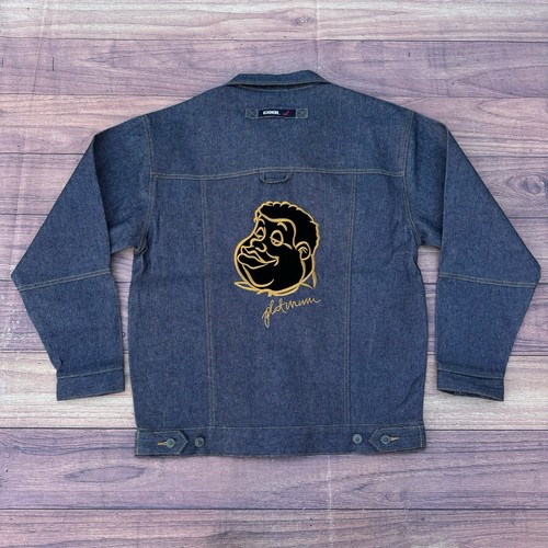 Vintage Y2K 90s Fat Albert Platinum Fubu Denim Jean Jacket Baggy Hip ...