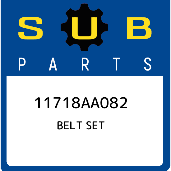 11718AA082 Subaru Belt set 11718AA082, New Genuine OEM Part | eBay