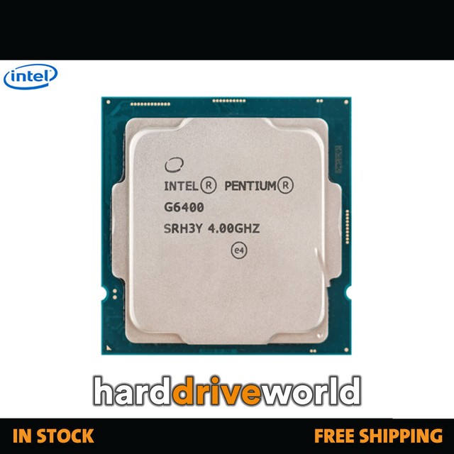 Intel Pentium Comet Lake SRH3Y 4.00 GHz GOLD-G6400 FCLGA1200 CPU Processor for sale online | eBay