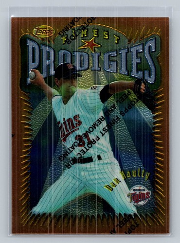 1996 Topps Finest Prodigies Bronze Dan Naulty #358 Minnesota Twins | eBay