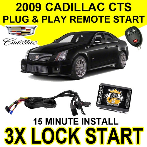 2009 Cadillac CTS Plug & Play Remote Start System 3X Lock DIY Install ...