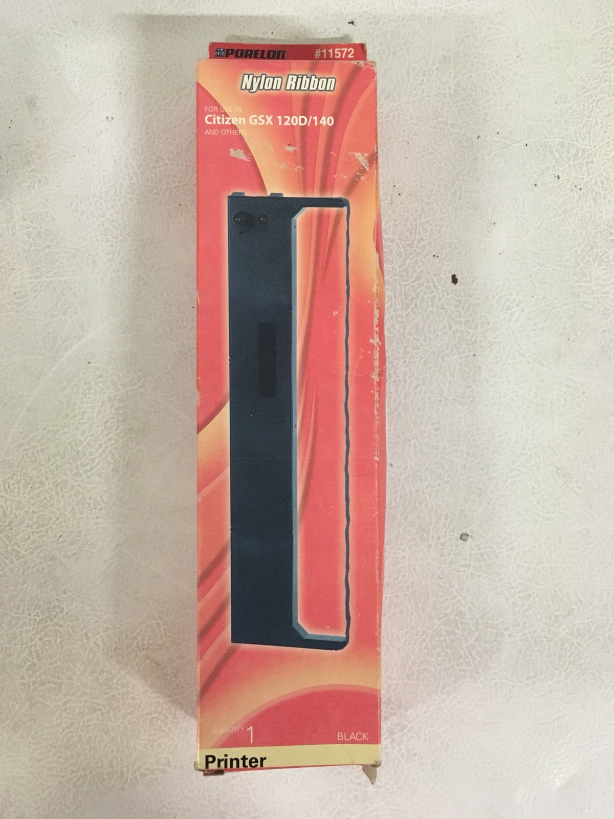 Porelon 11572 Citizen GSX120D/140 Compatible Nylon Printer Ribbon, Free ...