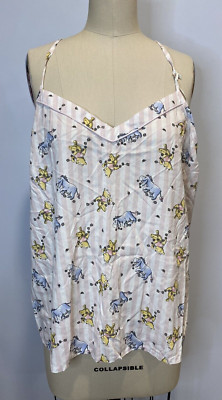 Disney Primark Winnie The Pooh Stripe Tank Top Sleepwear XL Camisole | eBay