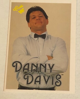 Danny Davis Trading Card 1990 WWF WWE wrestling Classics #55 | eBay