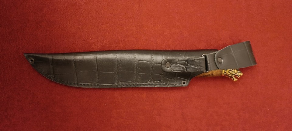 Knife hunting cutting tourist Predator steel X12MF forged Knife ...