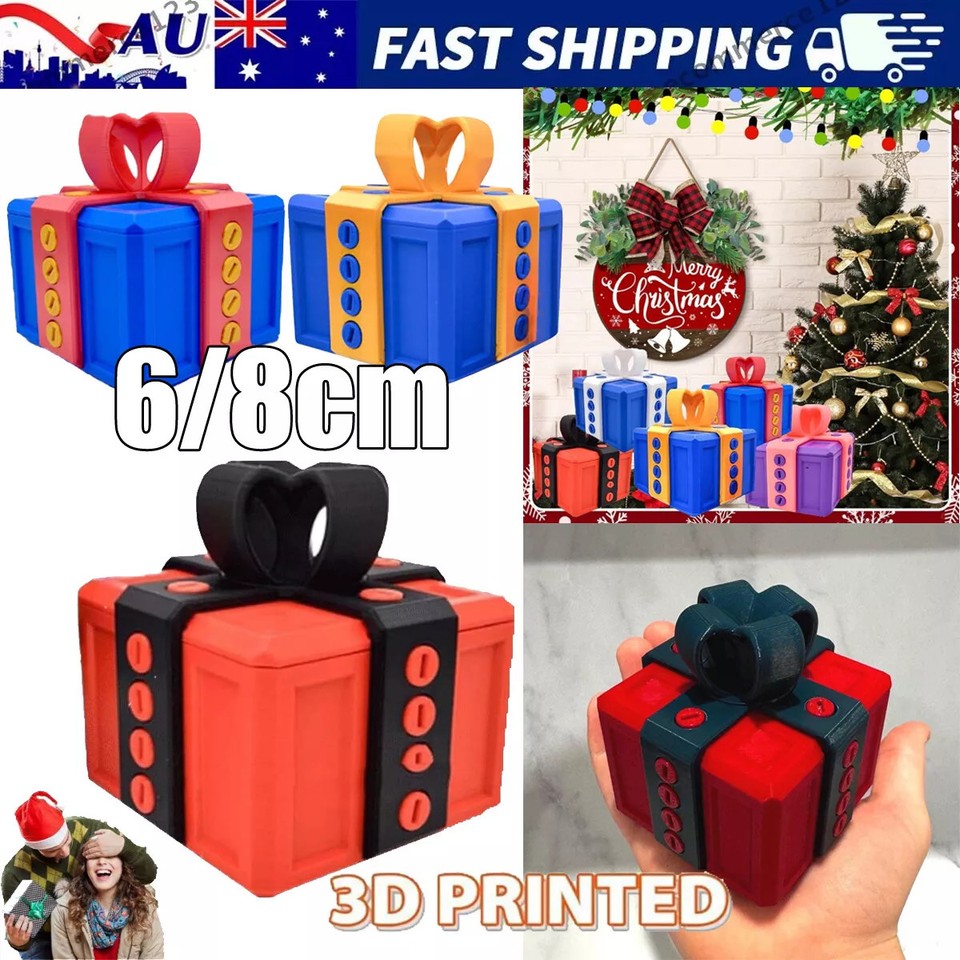 The Annoying Present with Middle Finger in A Box Gift Box with Screws ...