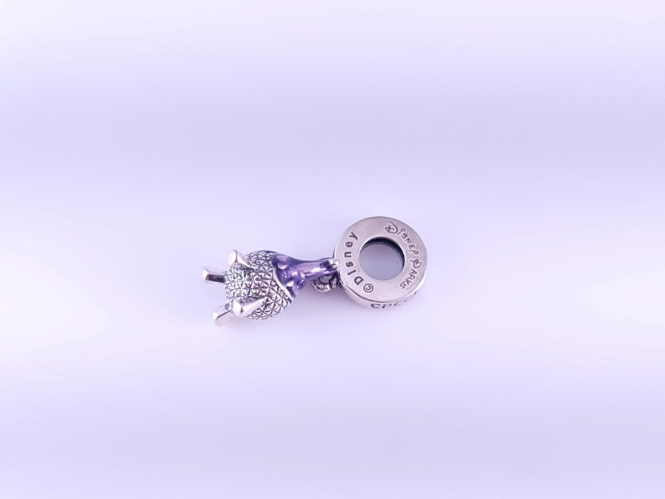 New Disney Parks Pandora Epcot Figment Spaceship Earth Silver Charm | eBay