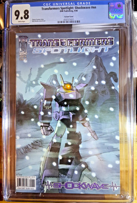 TRANSFORMERS SPOTLIGHT: SHOCKWAVE #nn CGC 9.8 ONLY 2 AT CGC 9.8 | eBay