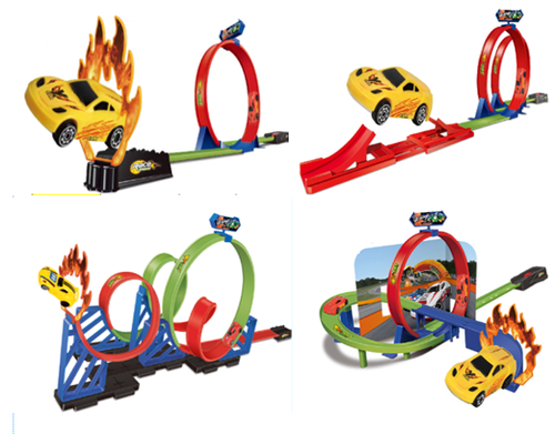 Hot wheels multi loop racing track | eBay