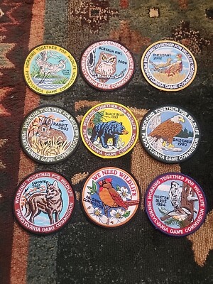 Pennsylvania Game Commission Working Together For Wildlife Patches 9 ...