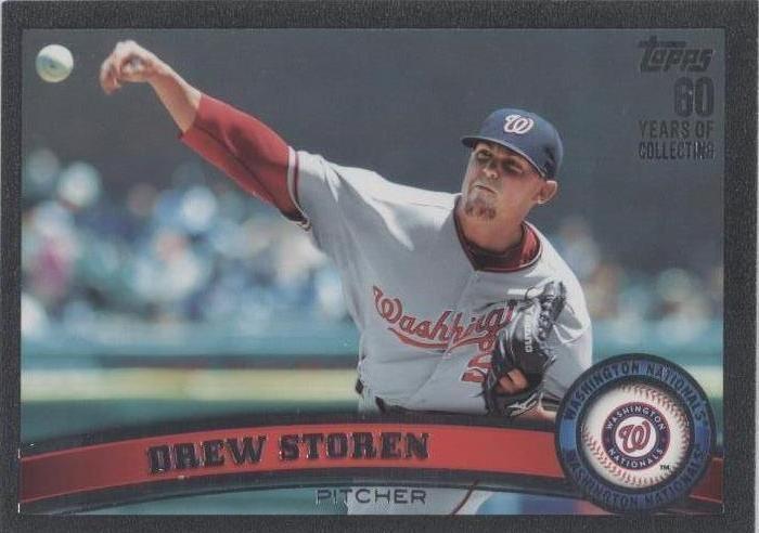 2011 Topps - Drew Storen #494 Black /60 for sale online | eBay