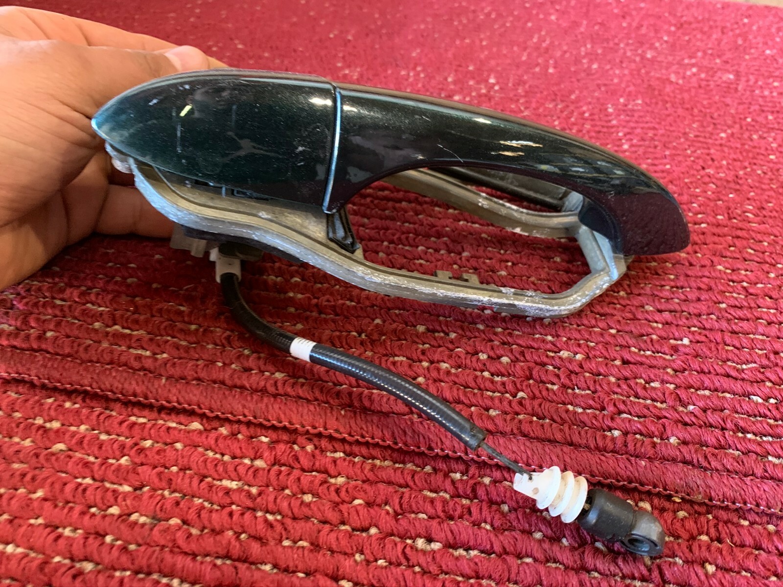 BMW E53 X5 FRONT OR REAR RIGHT SIDE EXTERIOR DOOR HANDLE OXFORD GREEN 2 ...