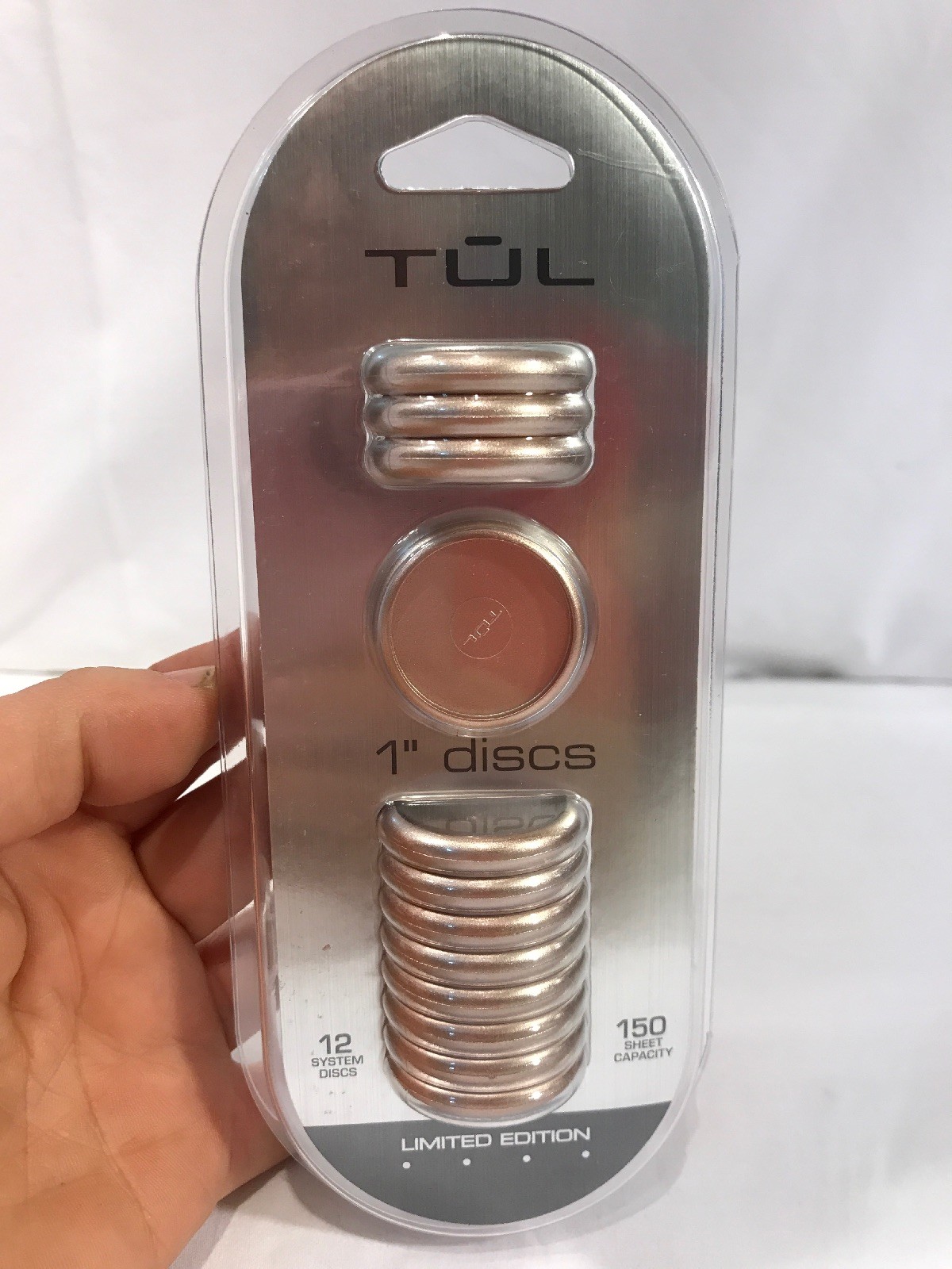 TUL 12, 1” expansion Discs Limited Edition Rose Gold 150 sheet To ...