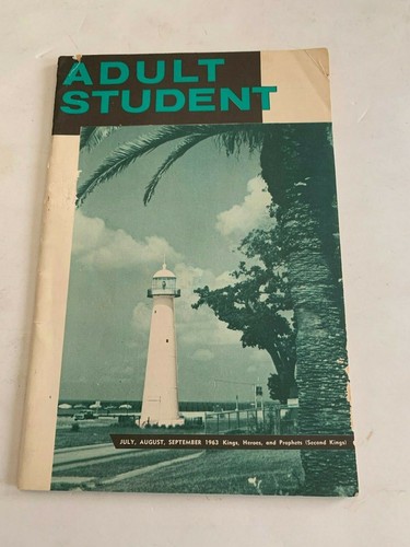 1963 Adult Student Magazine Gospel Publishing House | eBay