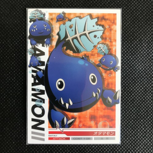 Otamamon Digimon Gintrix card game Made in Japan Anime Rare BANDAI F/S ...