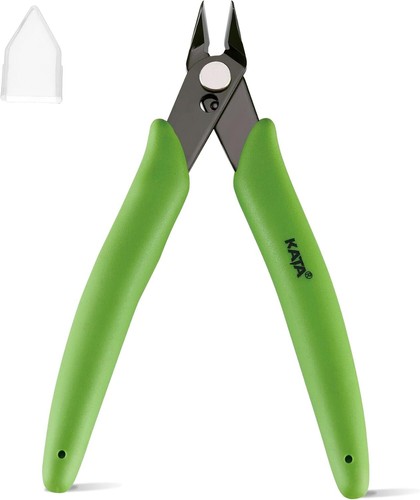5 Inch Wire Cutters, Mini Flush Cut Wire Cutter Pliers, Precision Micro ...