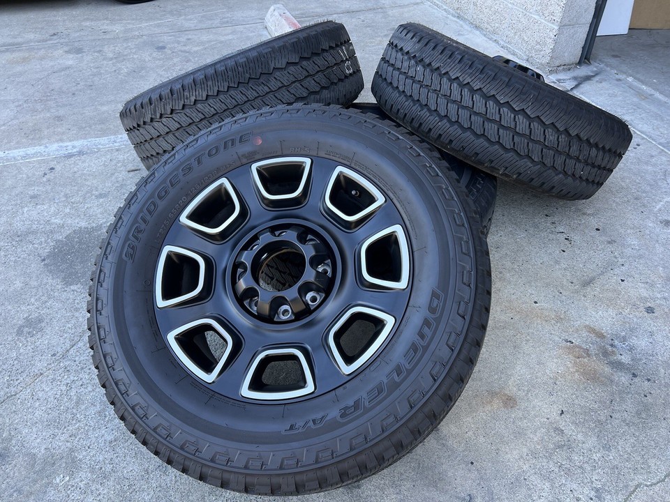 20" Ford F350 Super Duty Platinum OEM Wheels & Tires F250 2023 2024 F ...