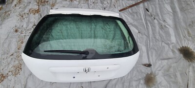 96-00 Honda Civic Ek Hatchback Trunk Lid & Rear Glass Complete, NH-578 ...