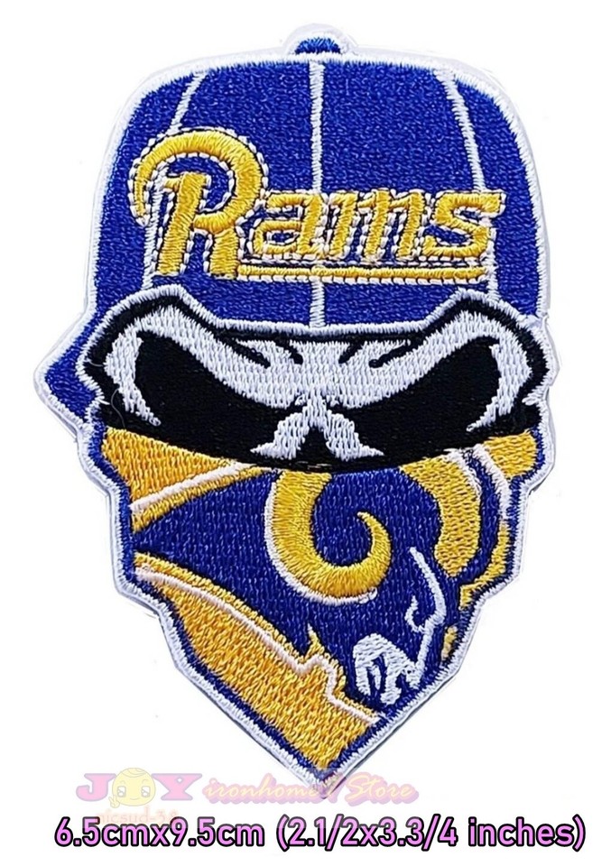 Los Angeles🏈RAMS Patches Sewing on #Select Options From Thai 🛫To🛬USA🚚 ...